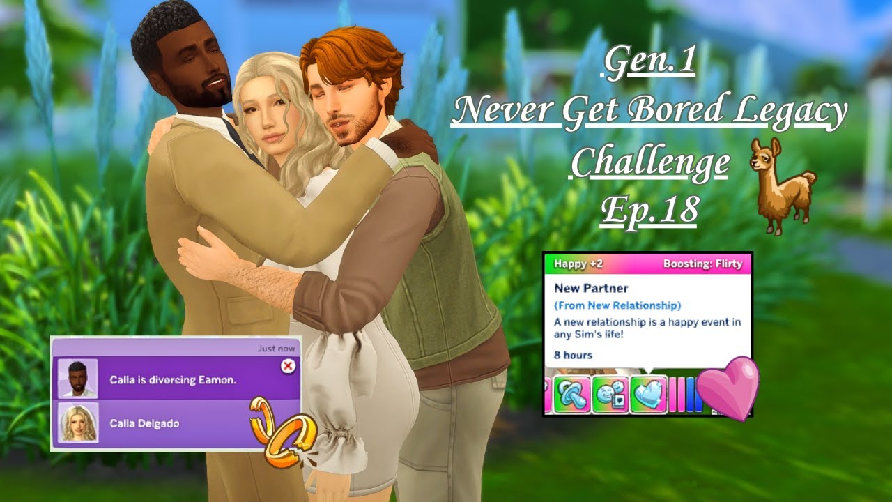 The Sims 4: Never Get Bored Legacy Challenge Gen.1 Ep.18 She's In Love ...