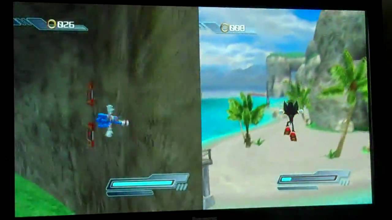 Sonic the hedgehog 06 multiplayer wave ocean - YouTube