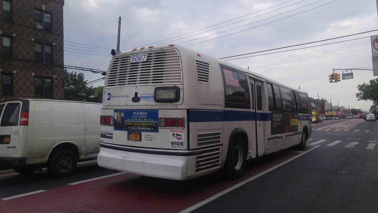 [4K HD] New York City Bus: 1999 Nova Bus RTS-6 #5067 Signed Up As The ...