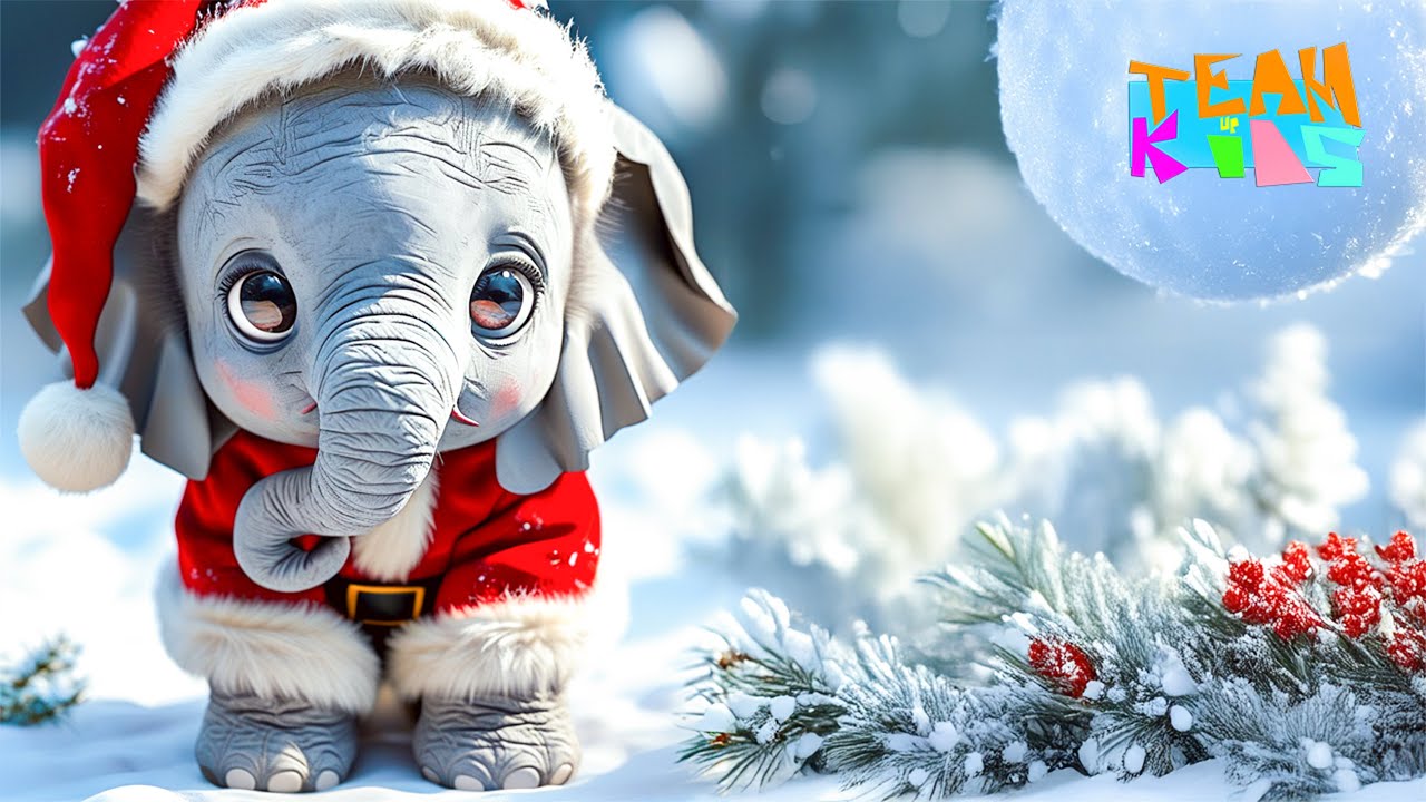 Elephant's 🌟First Christmas | Nursery Rhymes song for Kids - YouTube