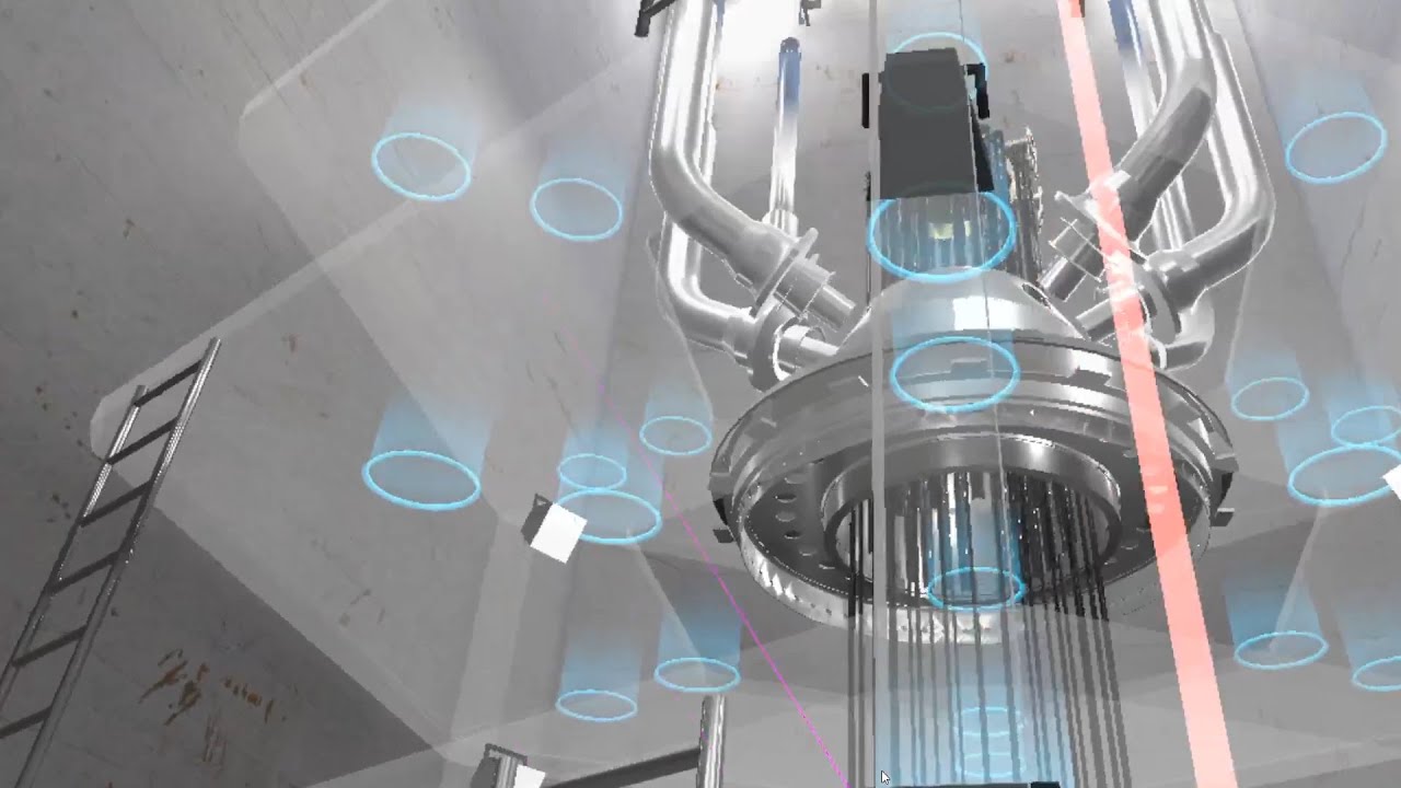 A virtual look inside the Dragon Reactor at Magnox Winfrith - YouTube