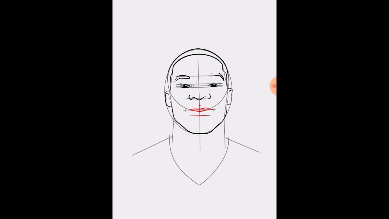 How to Draw Russel Westbrook face - YouTube