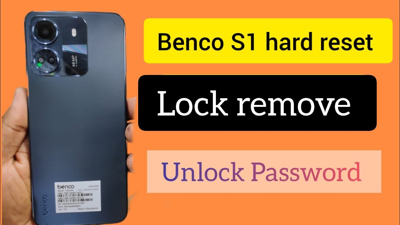 Benco S1 hard reset, AE9240 Hard reset, Lock remove - YouTube