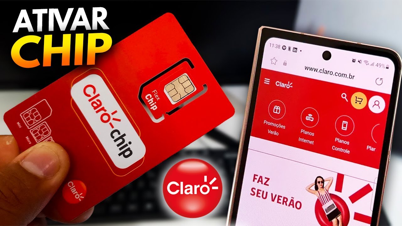 Como CADASTRAR e ATIVAR chip da CLARO - atualizado 2024 - YouTube