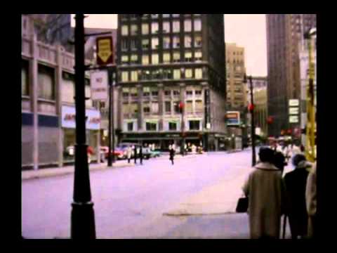 Downtown Detroit Michigan April 1964 - YouTube