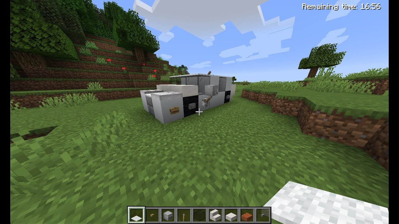 Minecraft: How to make a Honda Civic - YouTube