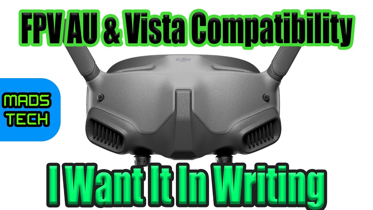 DJI Goggles 2 Vista & Air Unit Support Soon - I Want It In Black ...