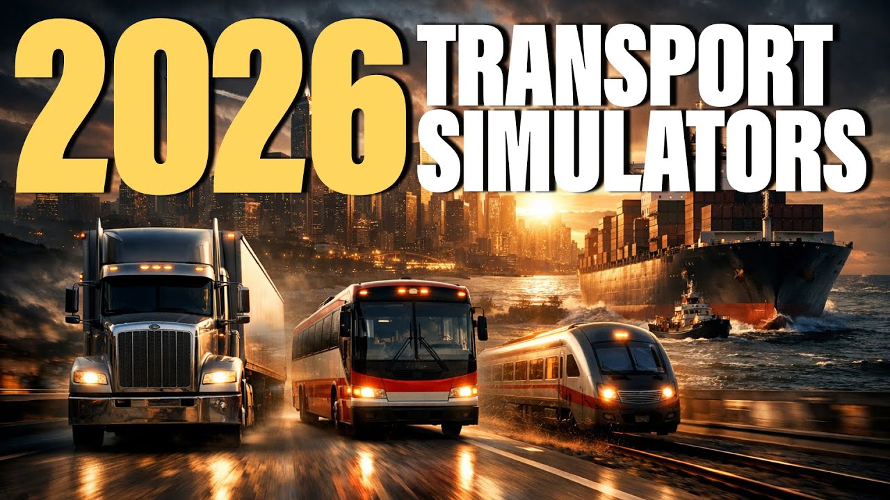 Top 6 REALISTIC Transport Simulation Games Coming in 2026 - For PC,Xbox ...