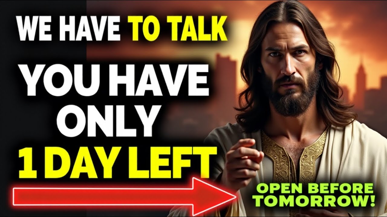 😱God Says: "OPEN BEFORE TOMORROW"😱 | God's Message Today | Call of God ...