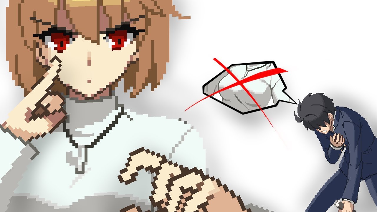 No Boobs, Only Eyes / Tsukihime Arcuied | Sprite Animation - YouTube