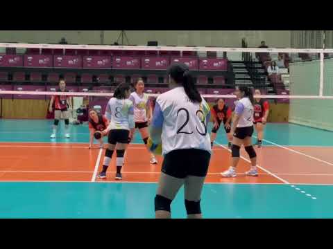 May sumilip kasi 😁 #volleyball #itsshowtime
