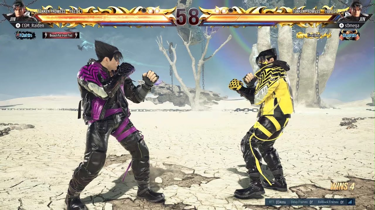 Tekken 8 | Mirror match FT5 against a strong Jin! - YouTube