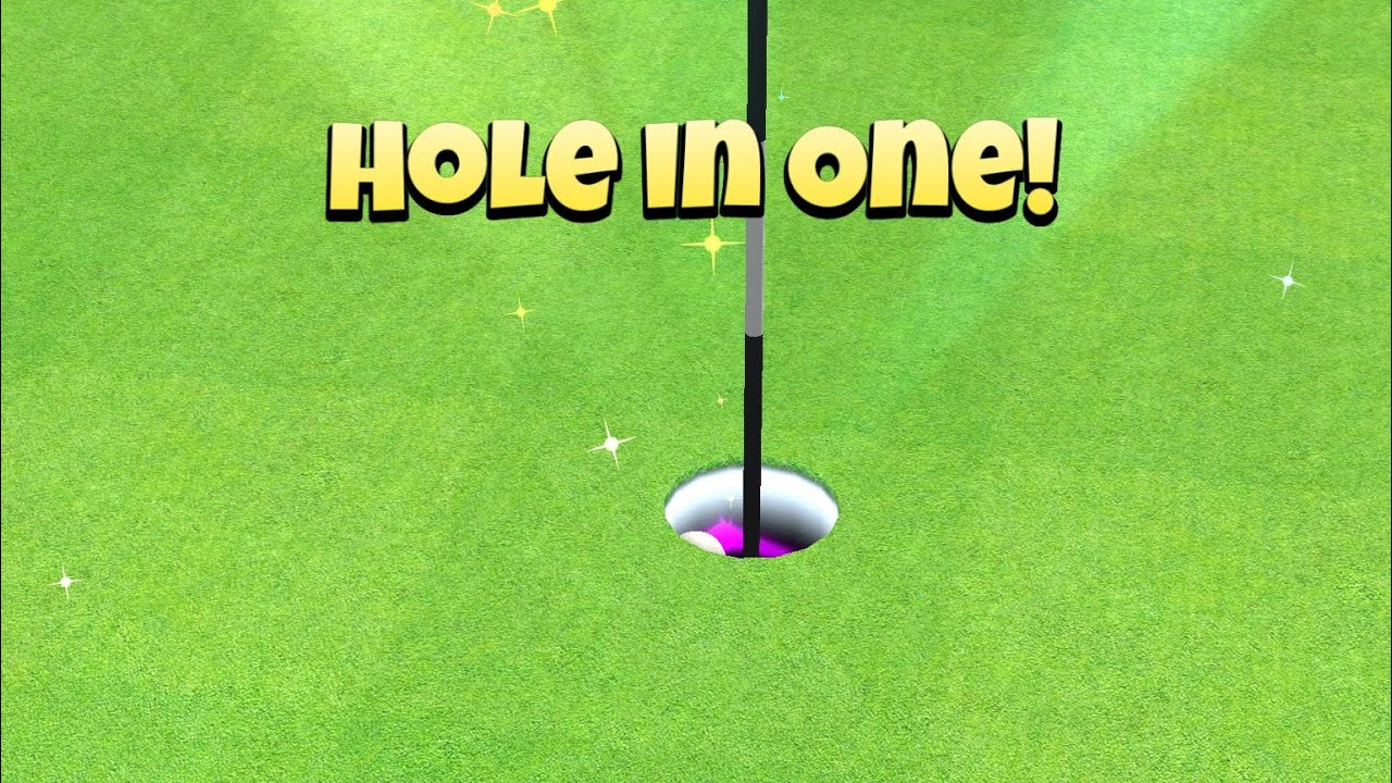 Golf clash HOLE IN ONE #41 - YouTube