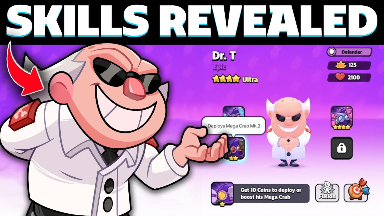 Troop skills revealed! [Jessie, Ice Wizard, and Dr. T] Squad Busters ...