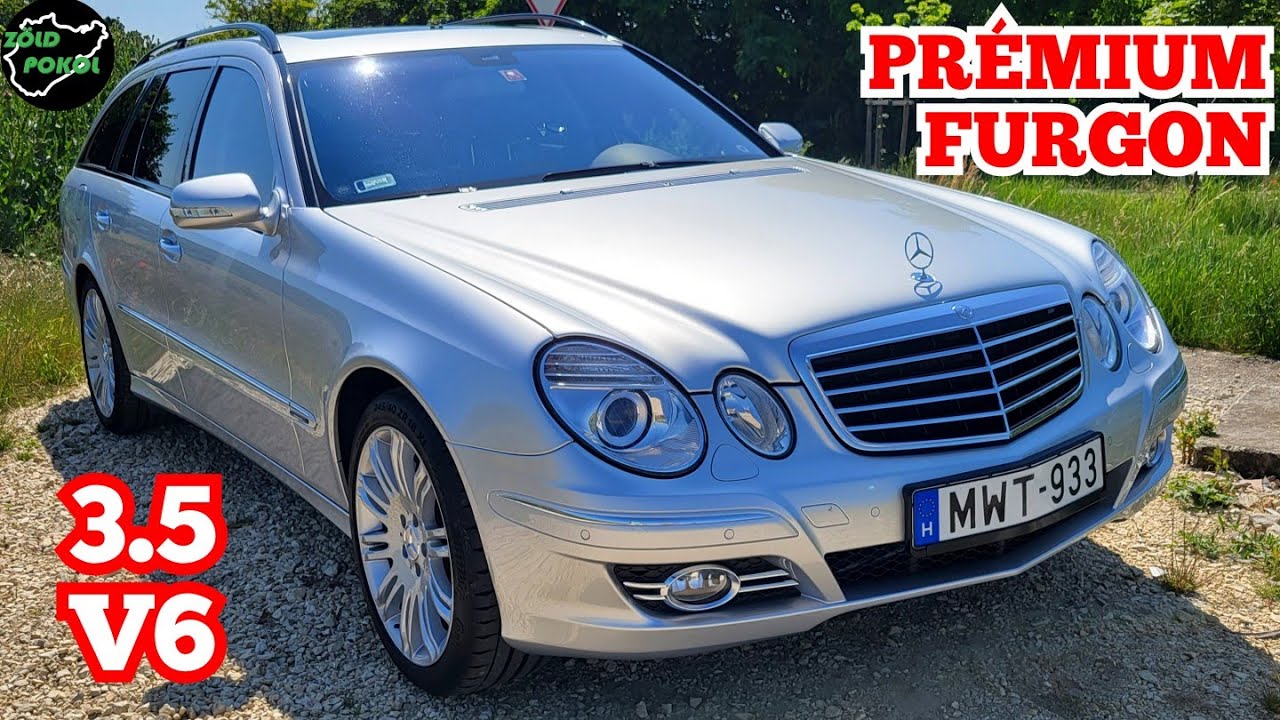 MERCEDES-BENZ S211 E350 - A mindennapi harcos - Autók és emberek, 20.rész - YouTube