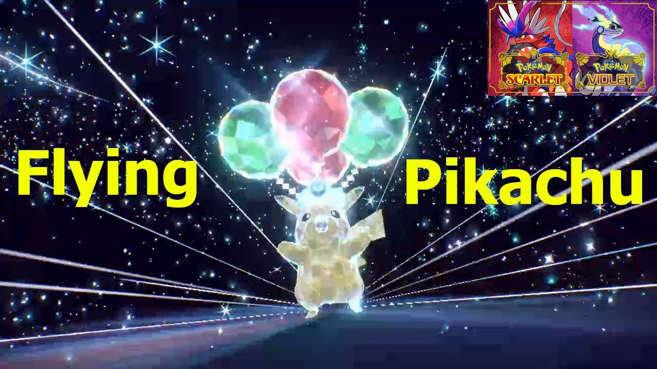 How to get a Flying Tera Type Pikachu in Pokemon Scarlet and Violet ...