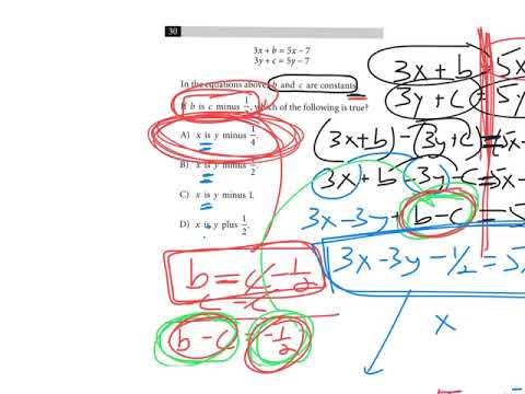 Linear Quad Systems, Structure in Exps, Isolating Quantities - YouTube