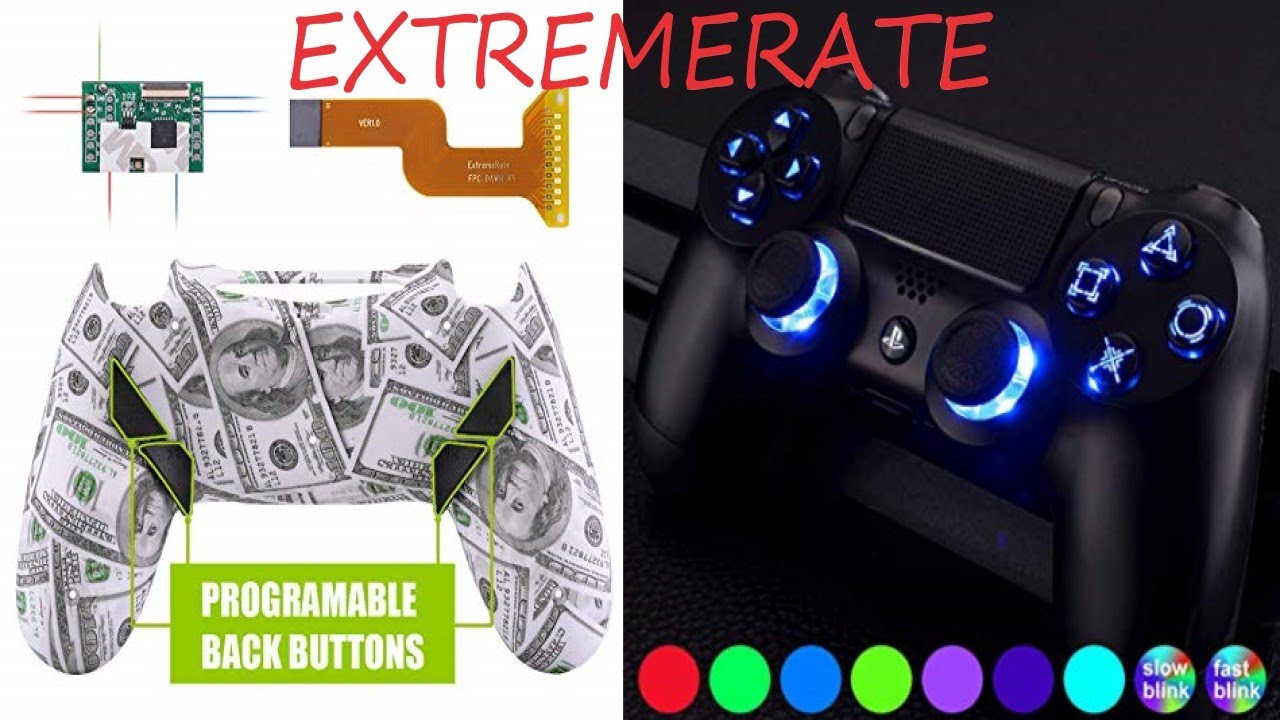 Unboxing - Extremerate PS4 Controller Dawn Remap Kit e PS4 Controller DTFS LED Kit [ITA] - YouTube