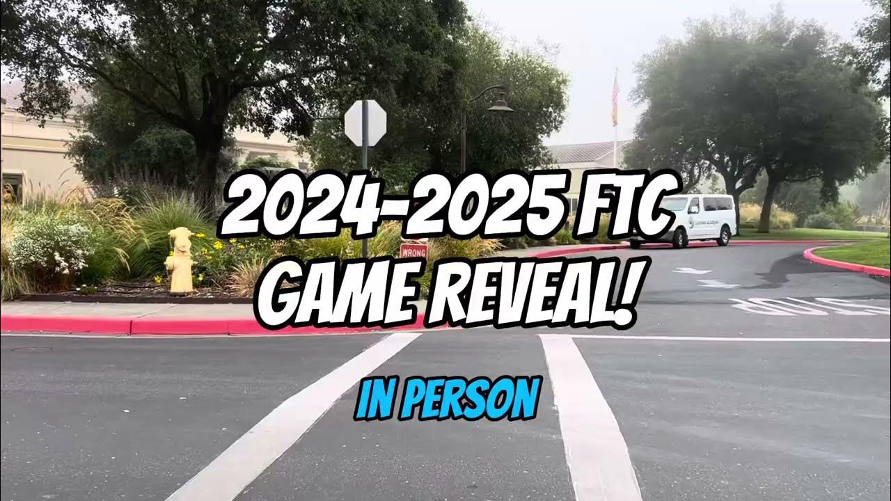 2024-2025 FTC Game Reveal! (Into the Deep) - YouTube