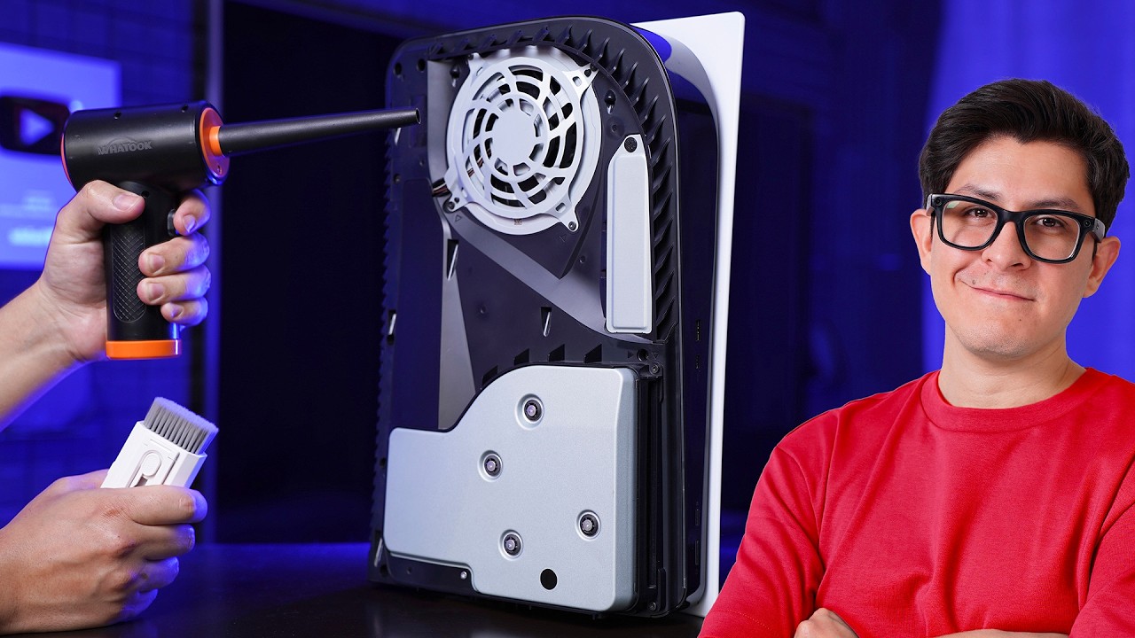 Cómo Limpiar PS5 por dentro y por fuera - YouTube