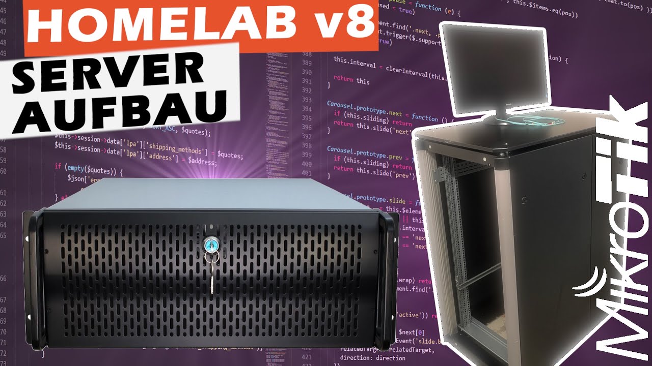 Homelab v8 - Wir bauen den neuen SERVER auf! Hardware-Liste - YouTube