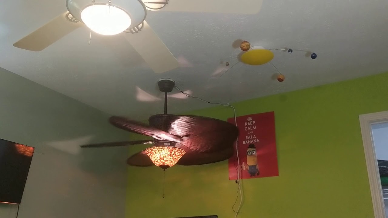 2006 Fanimation Sandella Ceiling Fan - YouTube