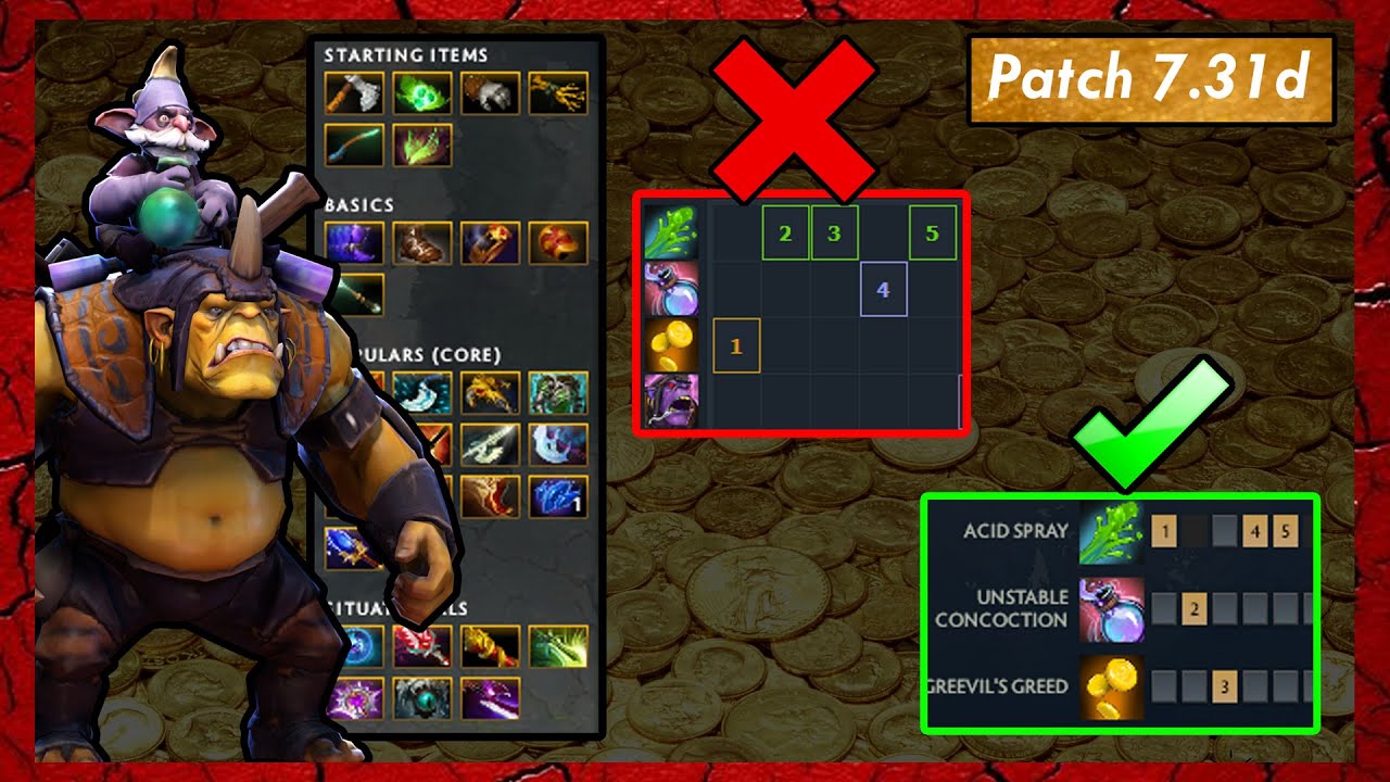 Build Meta de Alchemist en 2 minutos - Dota 2 parche 7.31d - YouTube