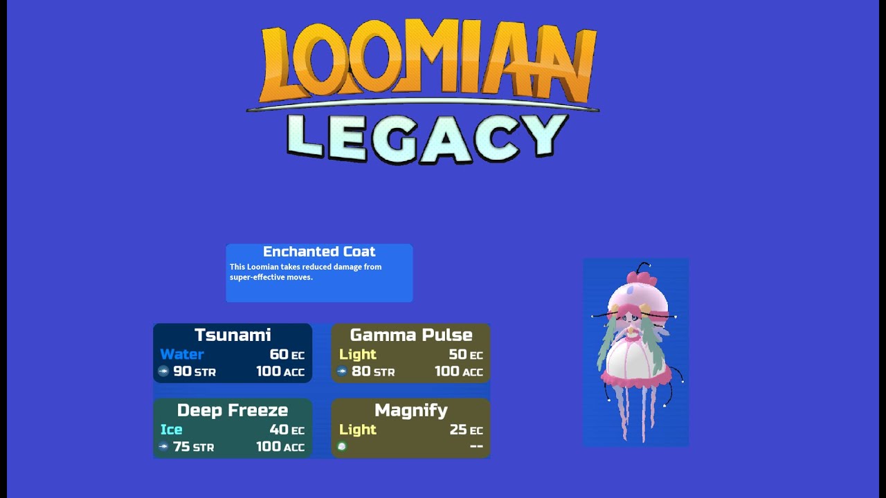 Jellusa is Extremely Bulky. Loomian Legacy PVP. - YouTube