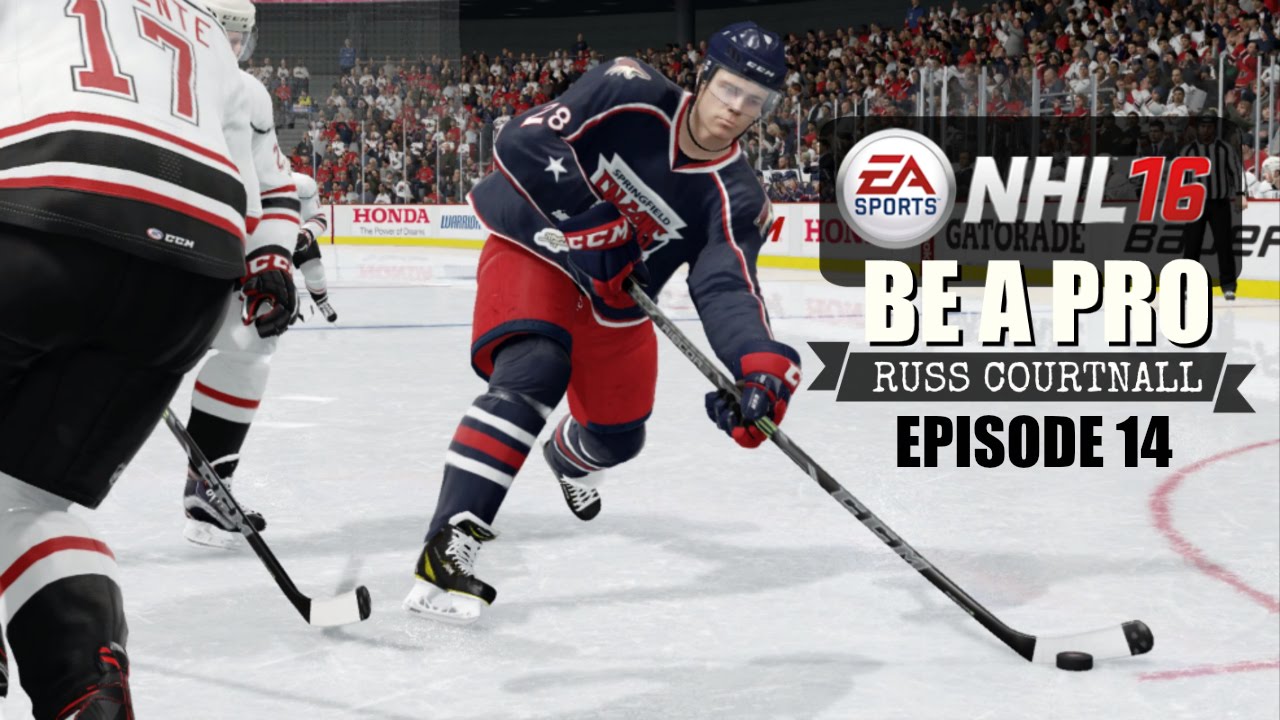 NHL 16 (Xbox One) - Russ Courtnall Be A Pro Series - EP14 - YouTube
