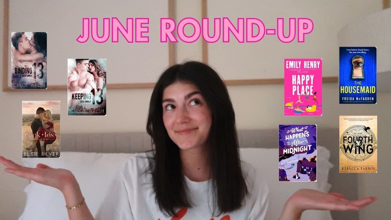 June Reading Round-Up - YouTube
