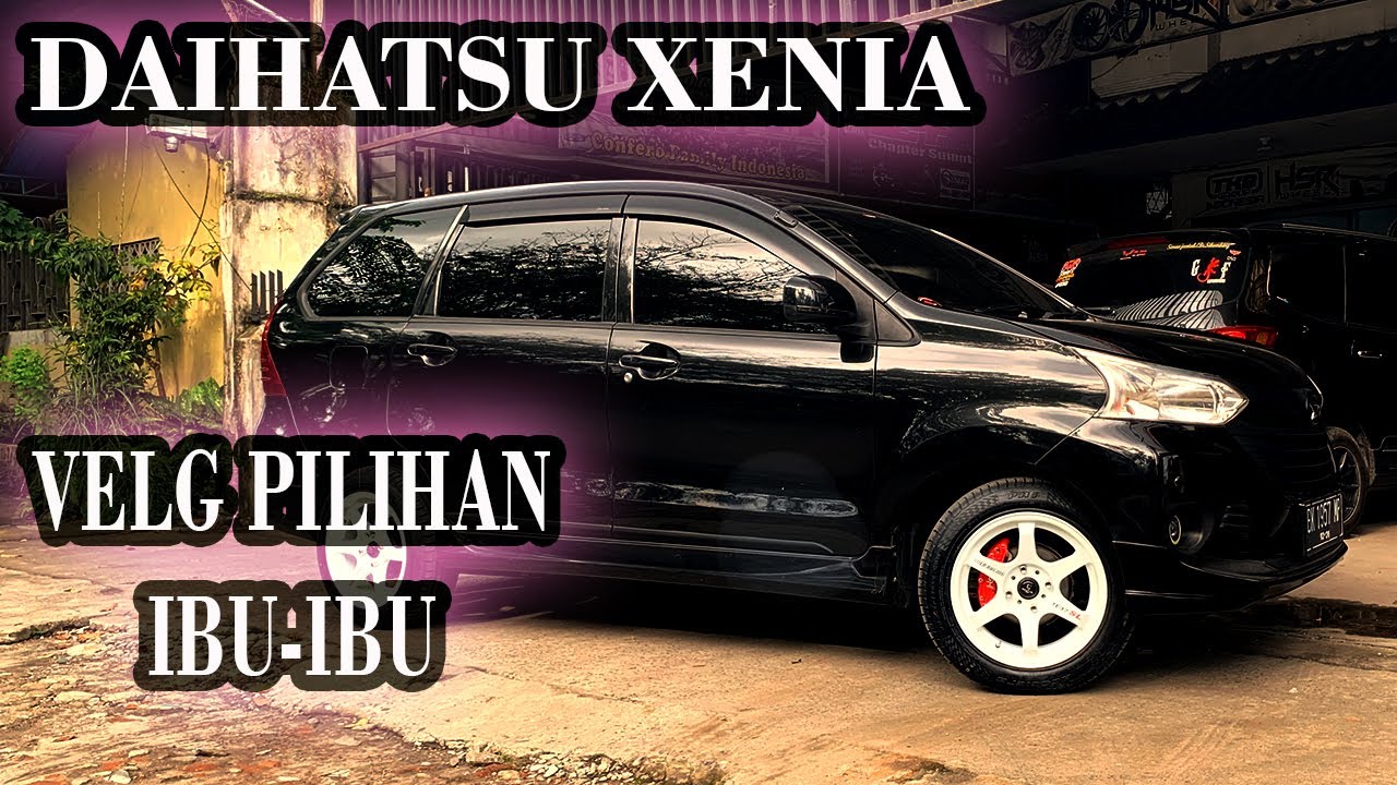 DAIHATSU XENIA PAKAI VELG TE37 PUTIH - YouTube