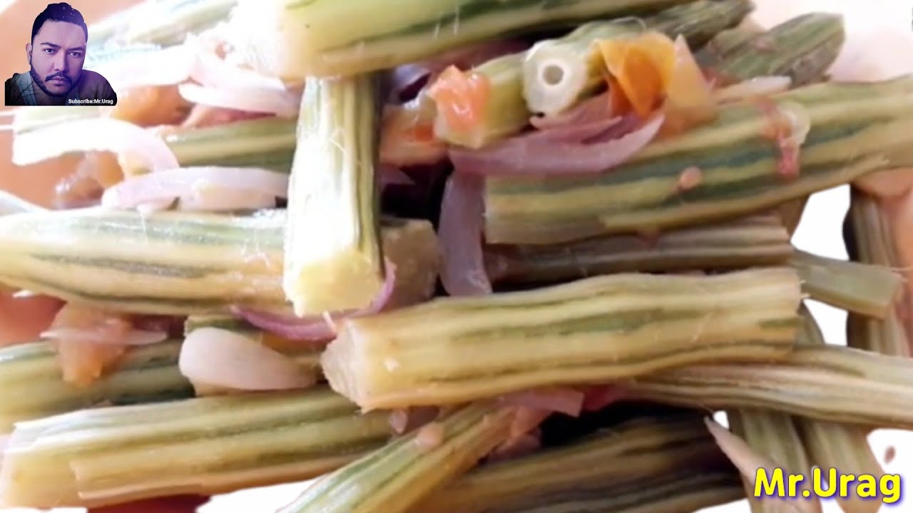 GINISANG BUNGA NG MALUNGGAY (Moringa Pods)|Mr.Urag - YouTube