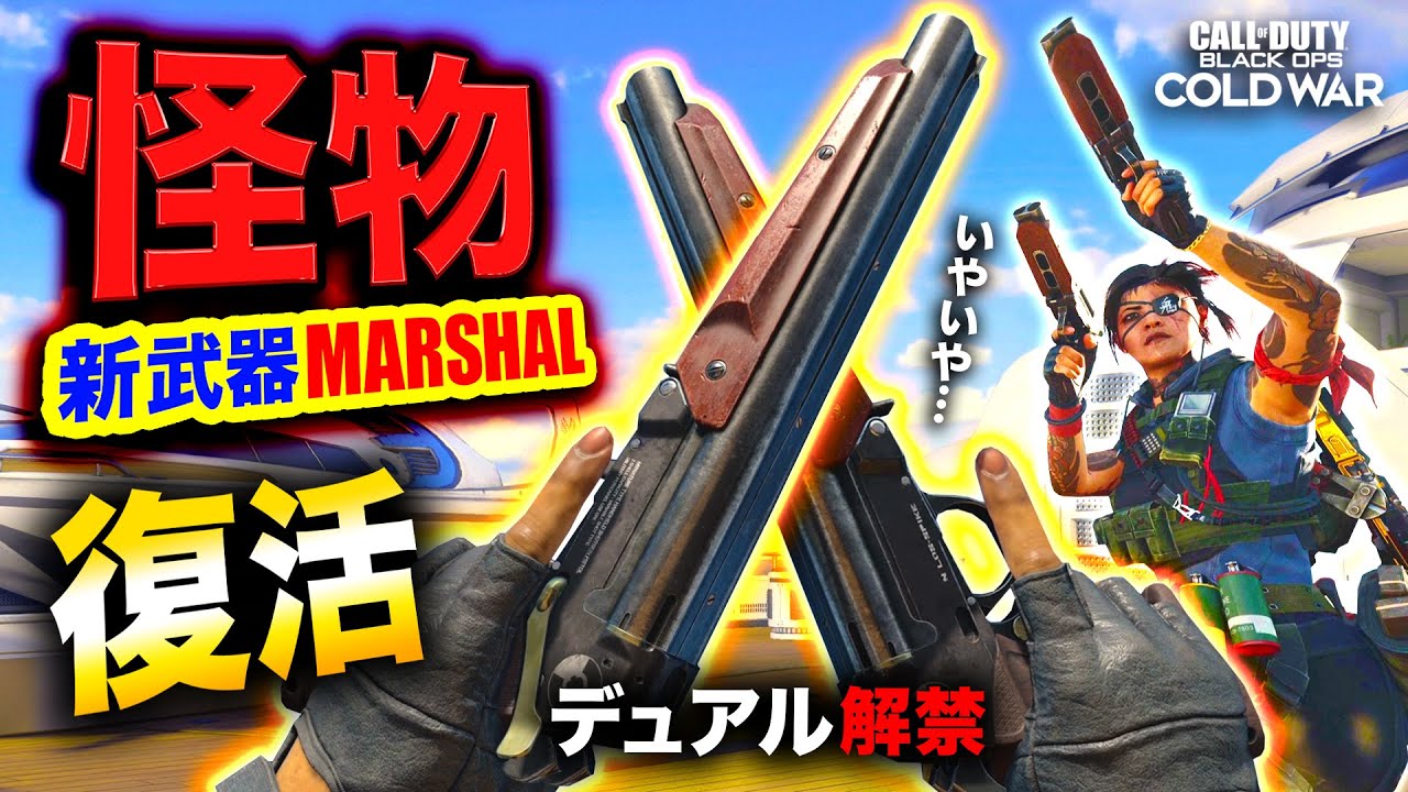 【CoD:BOCW】悪魔が帰ってきた。怪物の新武器『マーシャル・デュアル』が桁違いでエグいんだが？【ハセシン: Marshal】Call of ...