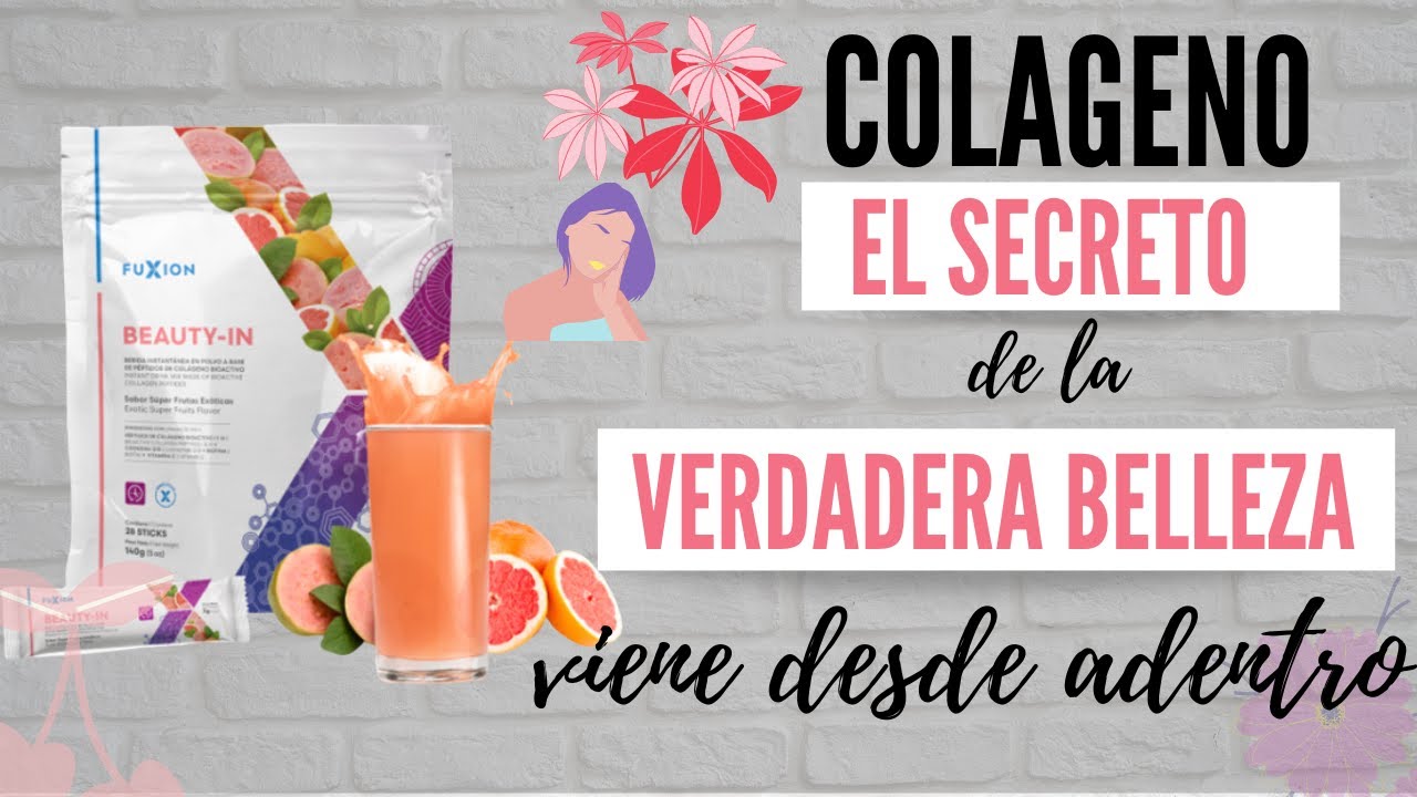Colágeno Beauty In by Fuxion - YouTube