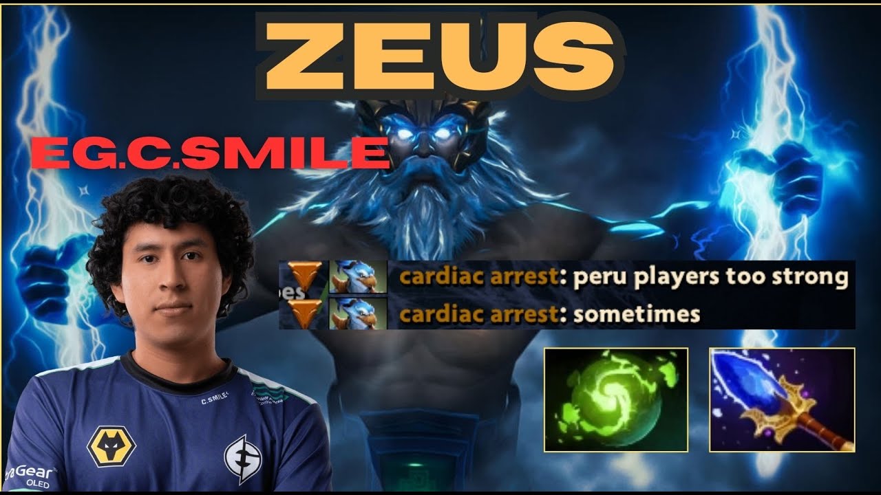 EG.C.SMILE’S SUPPORT ZEUS DESTROYS THE ENTIRE MAP! ⚡ UNBELIEVABLE PLAYS YOU CAN’T MISS! - YouTube
