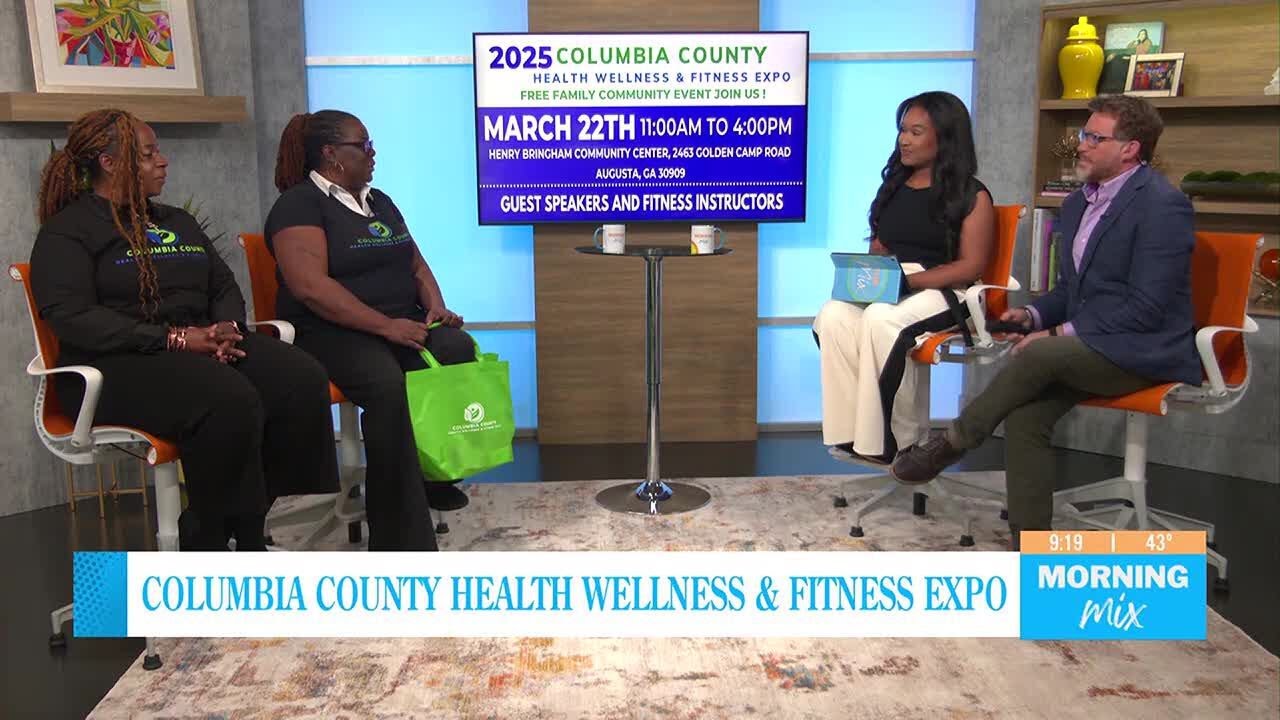 Jamilah Dukes and Kimberly Beasley explain the Columbia County Health ...