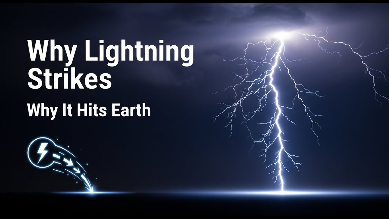 Why Does Lightning Strike the Ground Simple Science Explained - YouTube