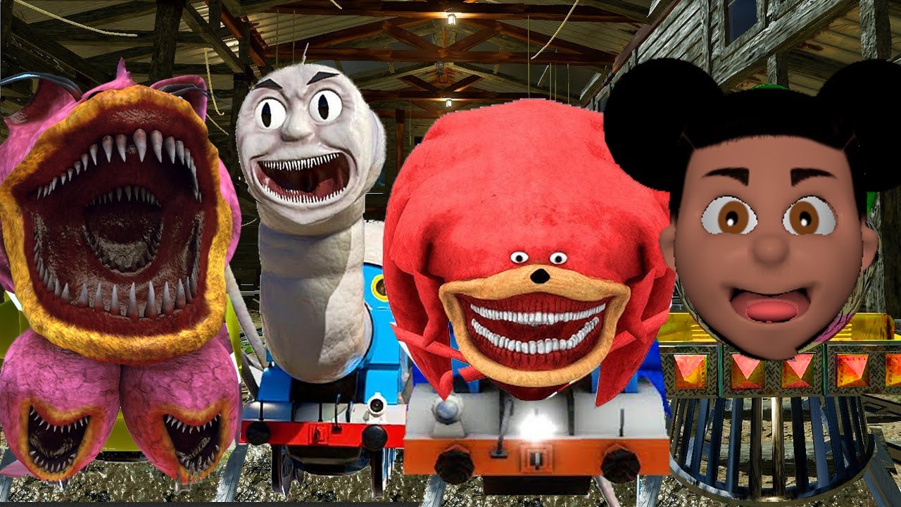 CURSED THOMAS TRAIN, THE SONIC TAPES RED,AMANDA,WOOLY,THOMAS AND ...