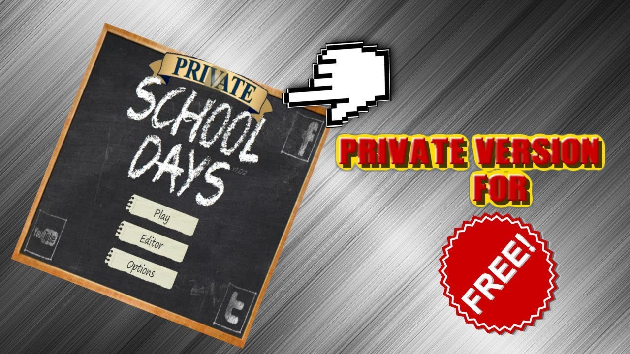 How To Get School Days PRIVATE VERSION For Free YouTube how-to-get-school-days-private-version-for-free-youtube