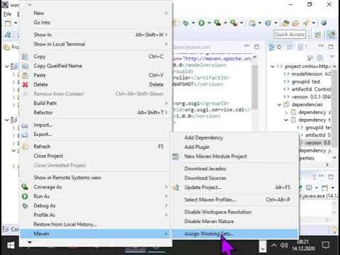 Context und Dependency Injection (CDI) mit Apache Karaf (OSGi) - YouTube