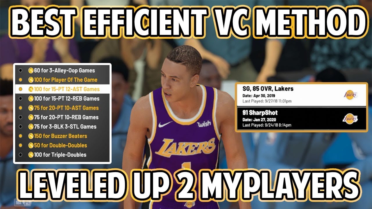 NBA 2K19 BEST VC METHOD STEP BY STEP! EARNED OVER 300K VC! NEW VC ...
