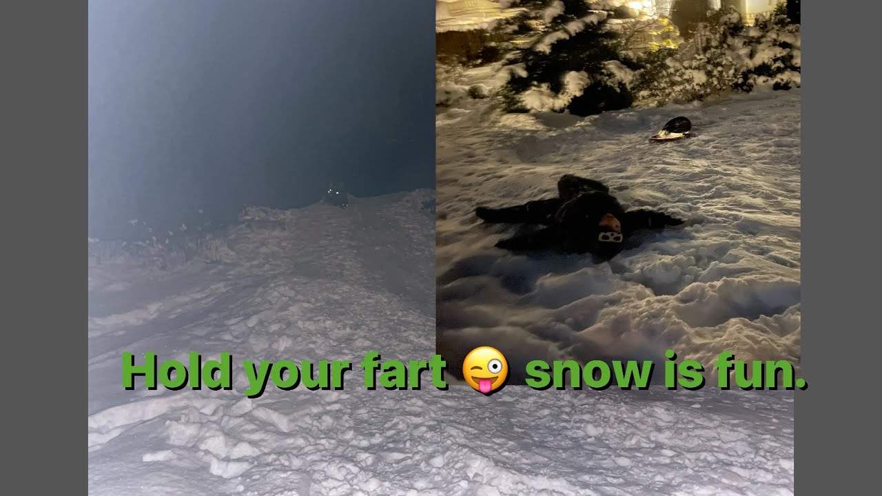 Hold your fart, snow is fun. Night activities with kids on the snow ...