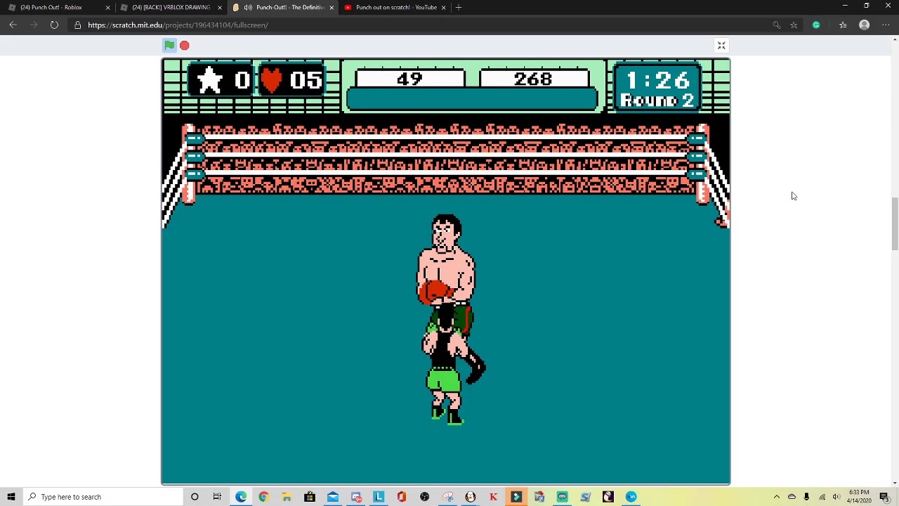 Punch out on scratch! - YouTube