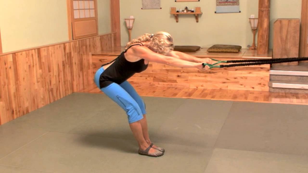 153 bent over attached row twisting palms - YouTube
