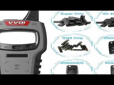 Xhorse VVDI Mini Key Tool Super Chip 4D 4C 46/ID48 Chip Car Remote Key Programmer Free 96bit 48 ...