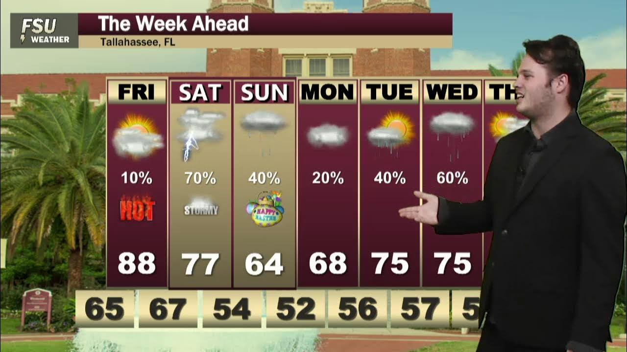 FSU Weather - Thursday, April 6, 2023 - YouTube
