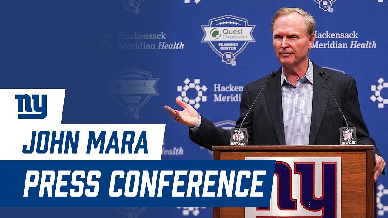 President John Mara on Impressions of Joe Judge & Progress of Team ...