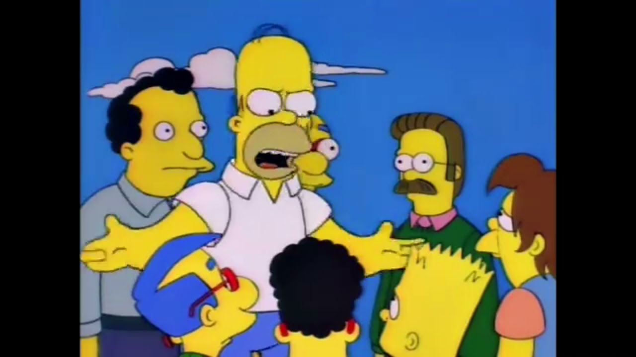 The Simpsons - FASTER SON, HE HAS A TASTE FOR MEAT - YouTube