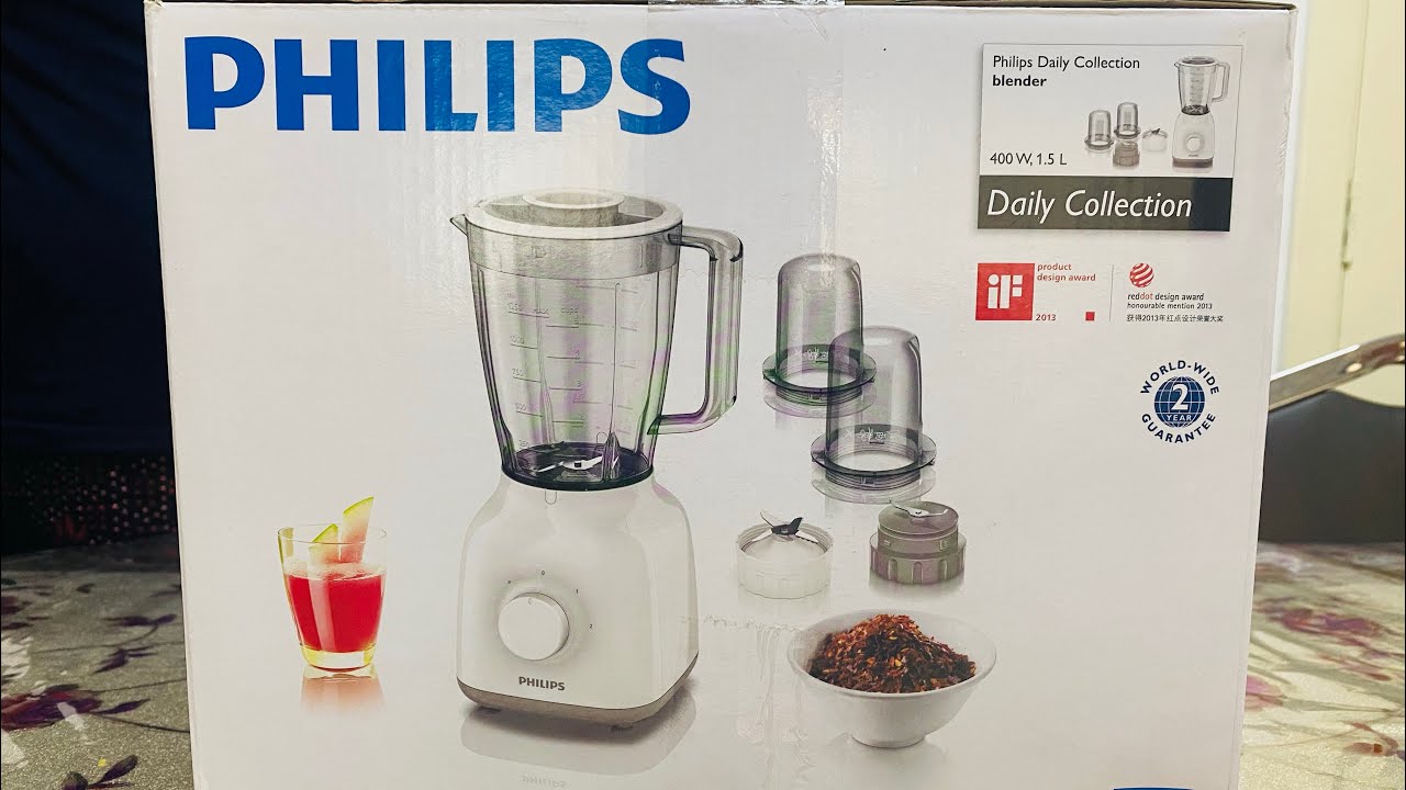 Philips Daily Collection Blender || Unboxing Dude || Food And Travel By ...