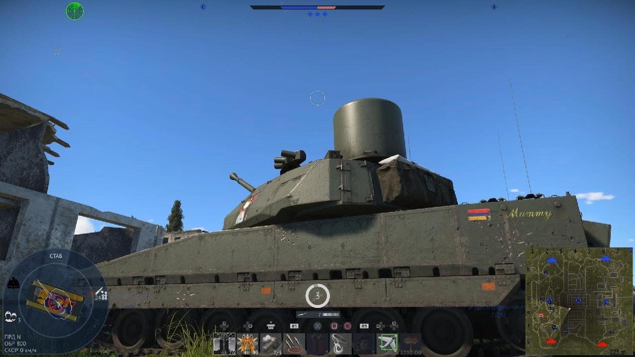 War Thunder / Lvkv9040 тащит бой - YouTube